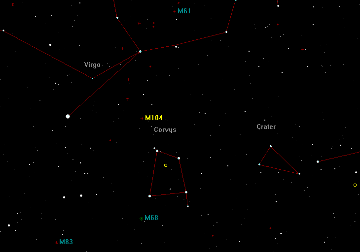 TAS Messier Map - Virgo and Corvus